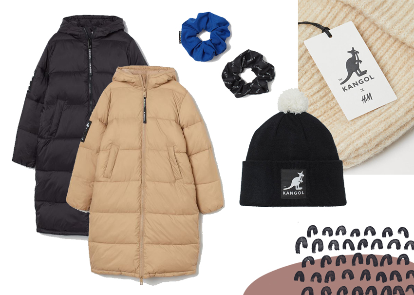 Kangol x H&M - THE BUTTON by Emilie, Modeblog